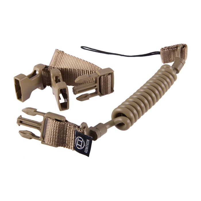 GEMTECH LEASH Tactical Retention Lanyard Pistol Leash-Khaki Tan ...